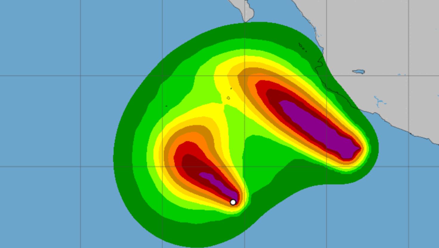 Bárbara y Cosme toman fuerza en el Pacífico ¿Traerán lluvias a Sinaloa?