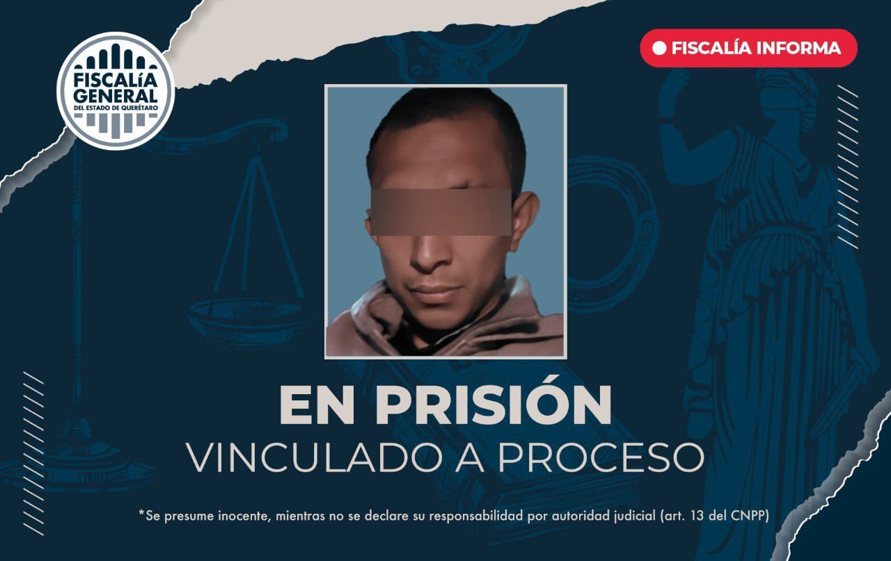 Encargado de centro de rehabilitación en Corregidora es vinculado a proceso por homicidio.
