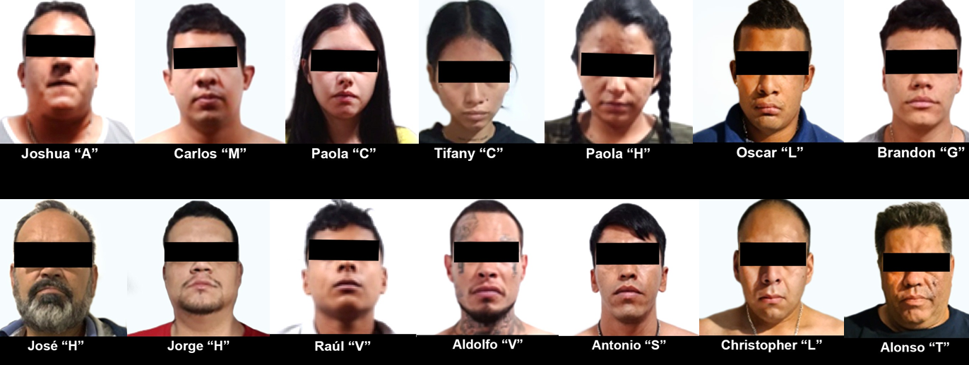 14 integrantes del CJNG fueron vinculados a proceso en Jalisco