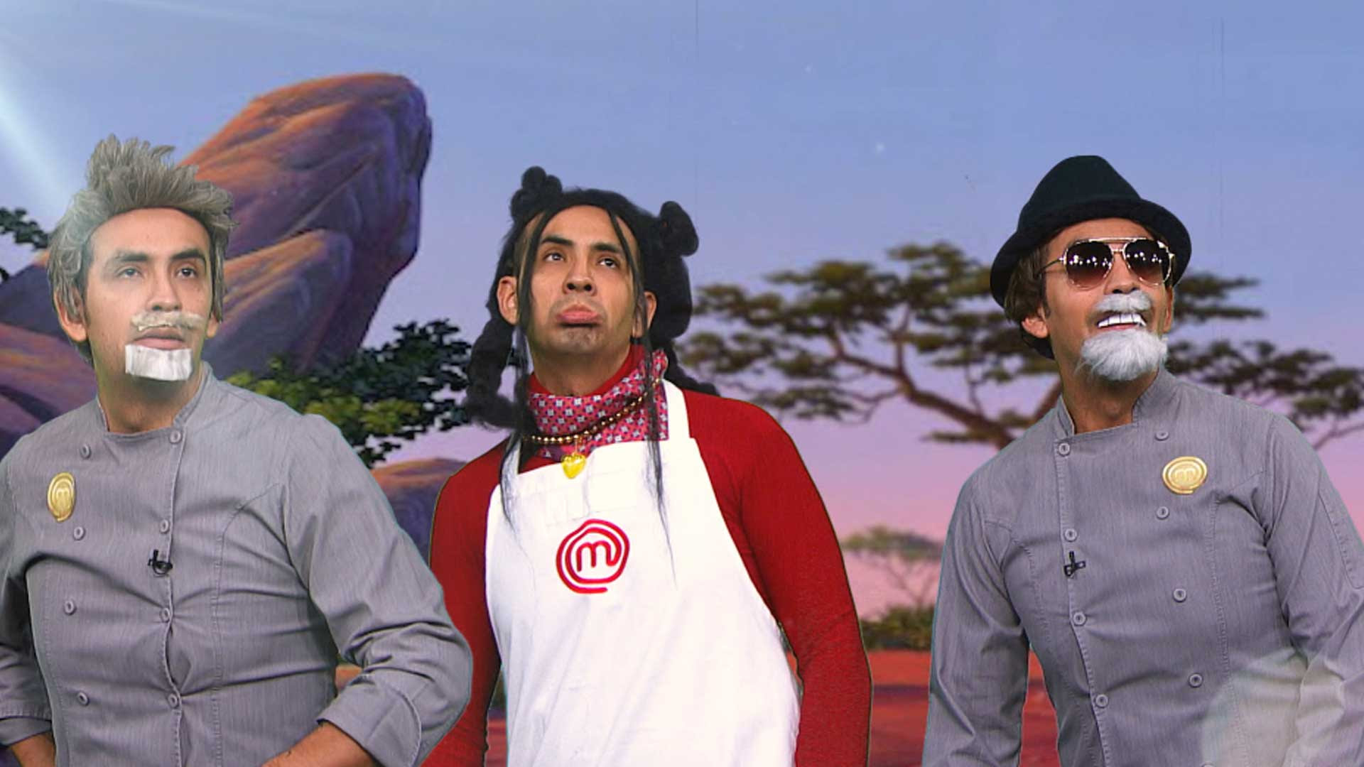 El Chef Poncho demostró que 'está bien chato' para las piñatas