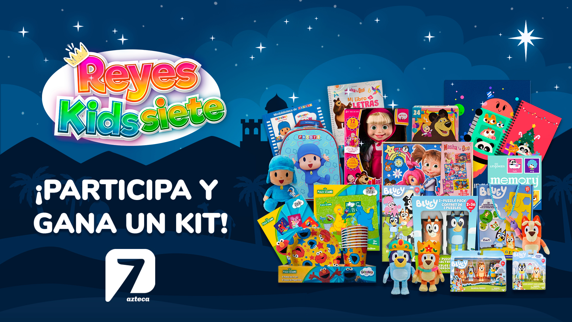 ¡Espera a los Reyes Magos y llévate un kit de Kidsiete!