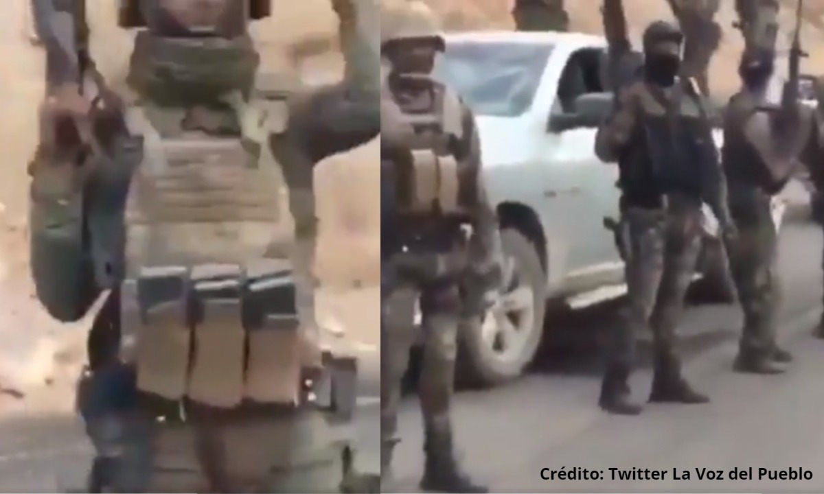 VIDEO: Sicarios del Cártel de Sinaloa se exhiben "patrullando" Durango