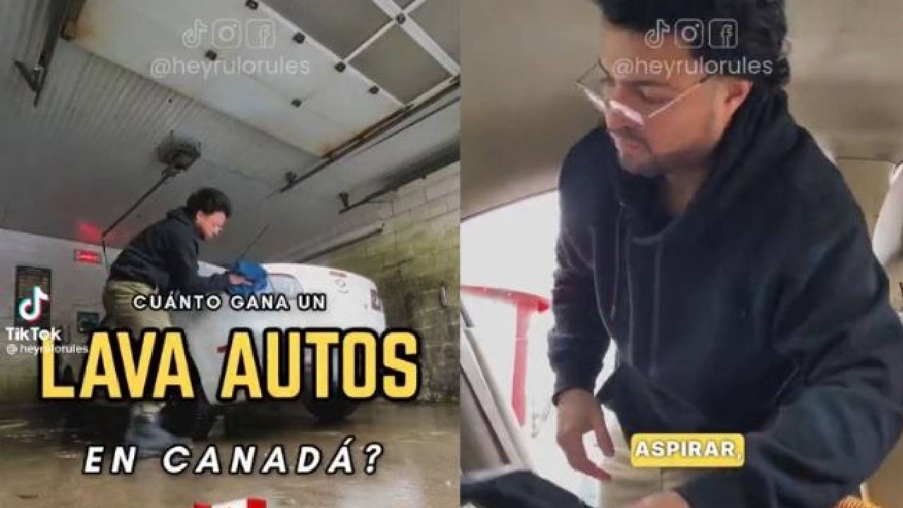 Mexicano lava autos en Canadá y gana más de 75 mil pesos al mes