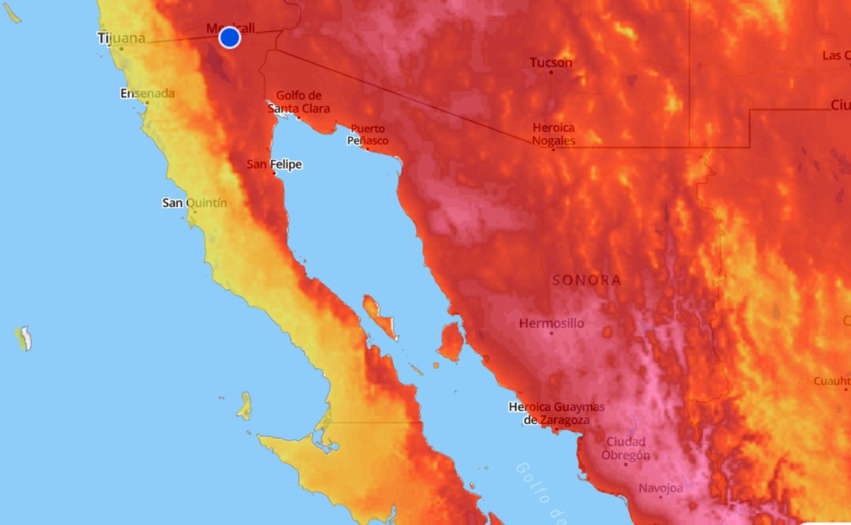 ☀ Temperaturas superiores a 40 grados en Baja California hoy