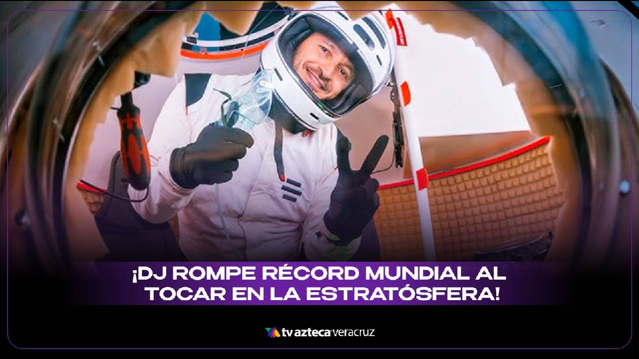 DJ Burak Yeter rompe récord mundial al tocar en la estratósfera ¿Cómo ...