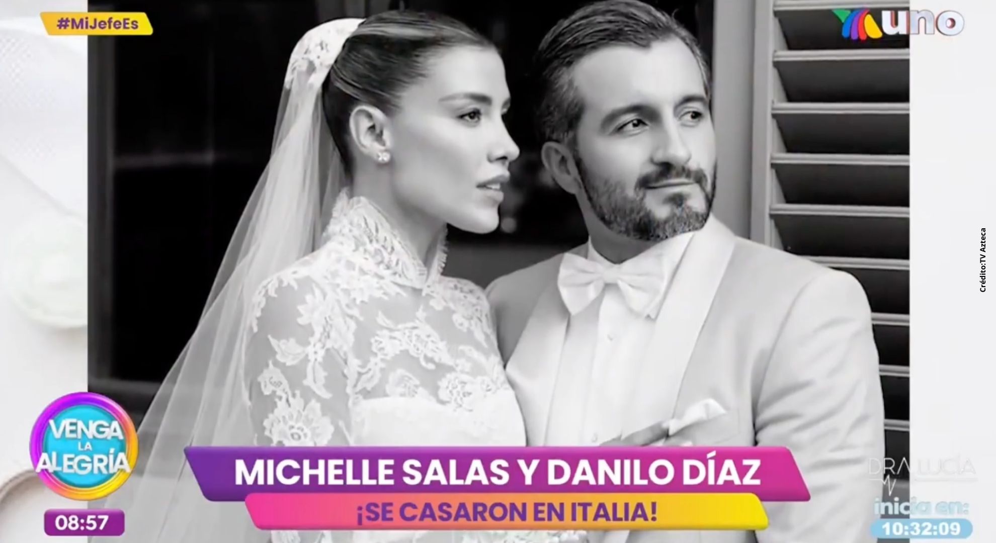 ¿Cómo fue la boda de Michelle Salas y Danilo Díaz?