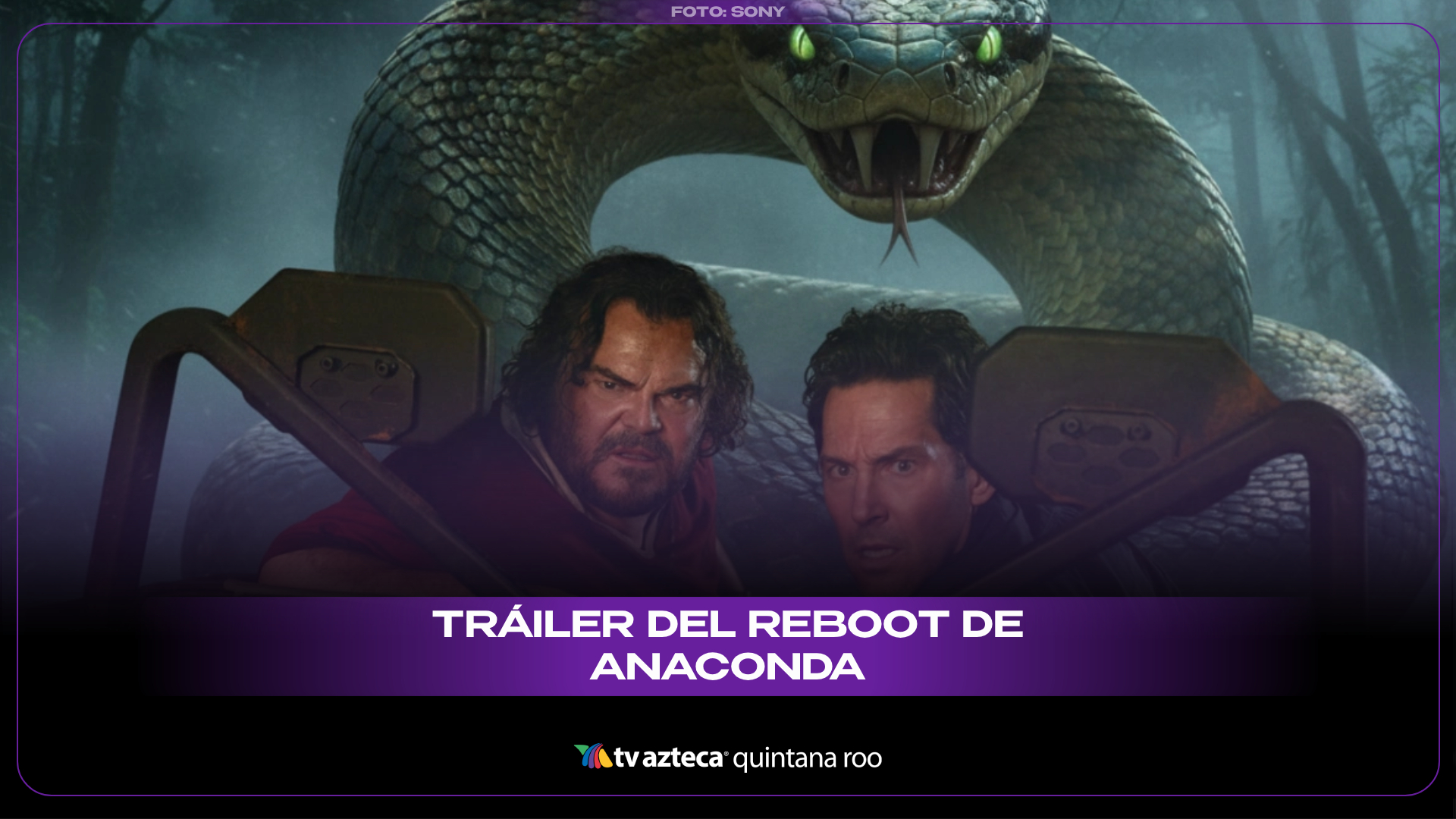 VIDEO: ¿Listos? Ya puedes ver el tráiler del reboot de Anaconda 2025