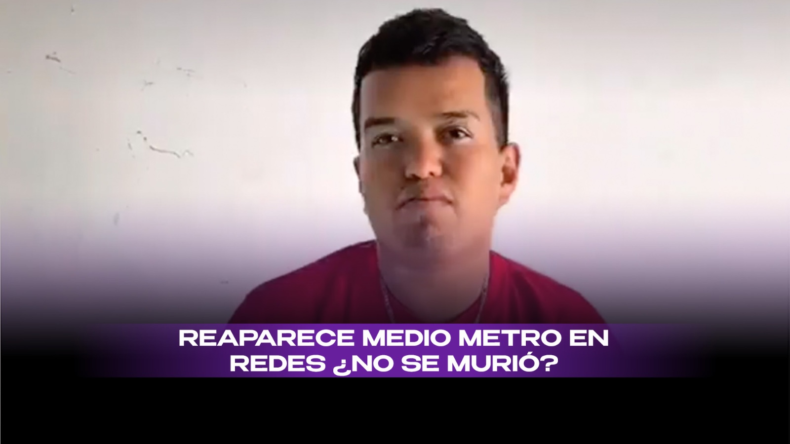 Medio Metro reaparece en redes tras muerte de Medio Metro Original