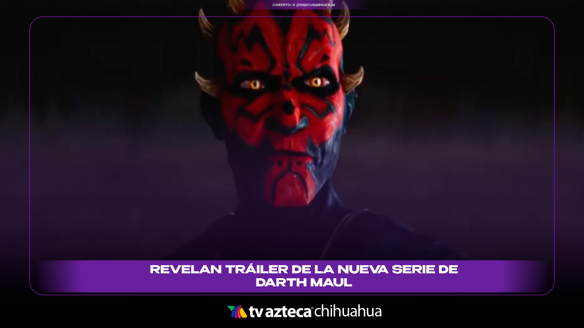 Darth Maul regresa al centro del universo 'Star Wars' con nueva serie ...