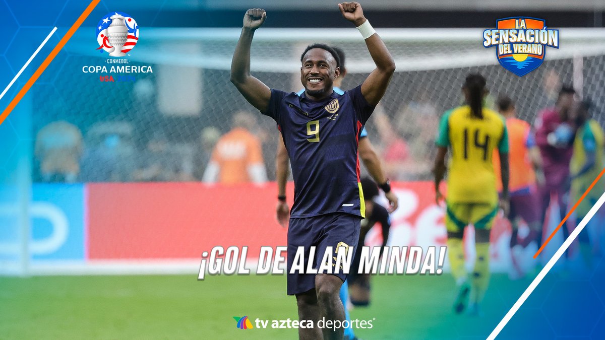 Gol de Alan Minda | Ecuador 3-1 Jamaica | Copa América 2024