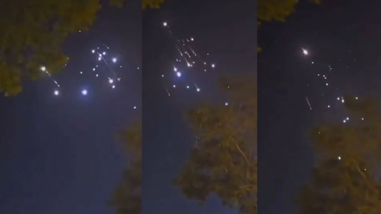Video de objetos en el cielo de China circula en redes