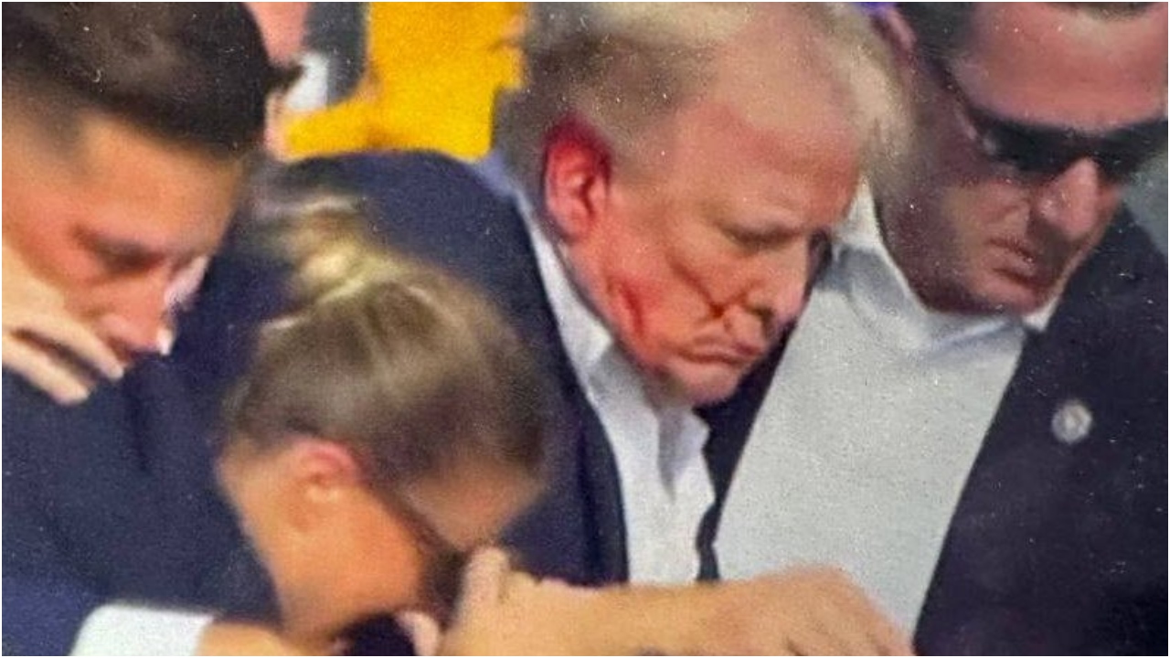 VIDEO: Captan momento en que Donald Trump recibe un disparo en la oreja ...