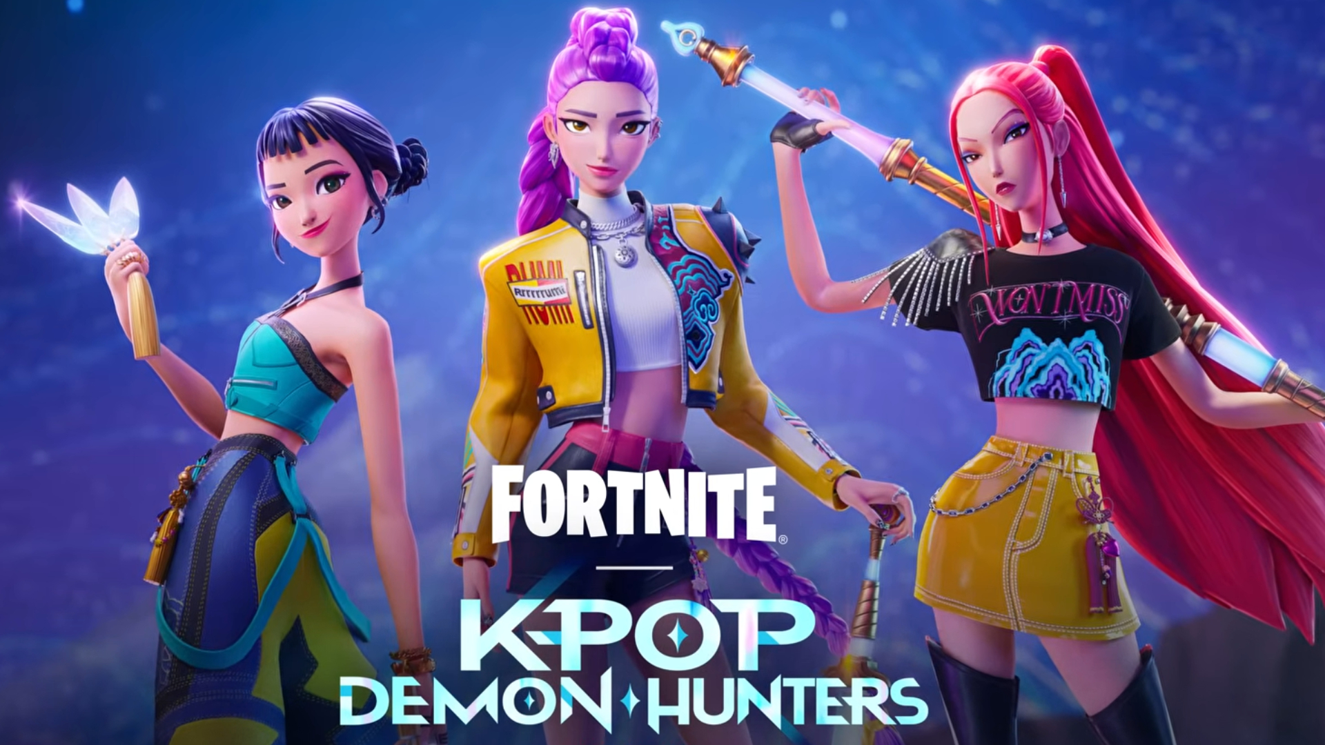 'Fortnite' anuncia oficialmente las skins de HUNTR/X de 'K-Pop Demon ...