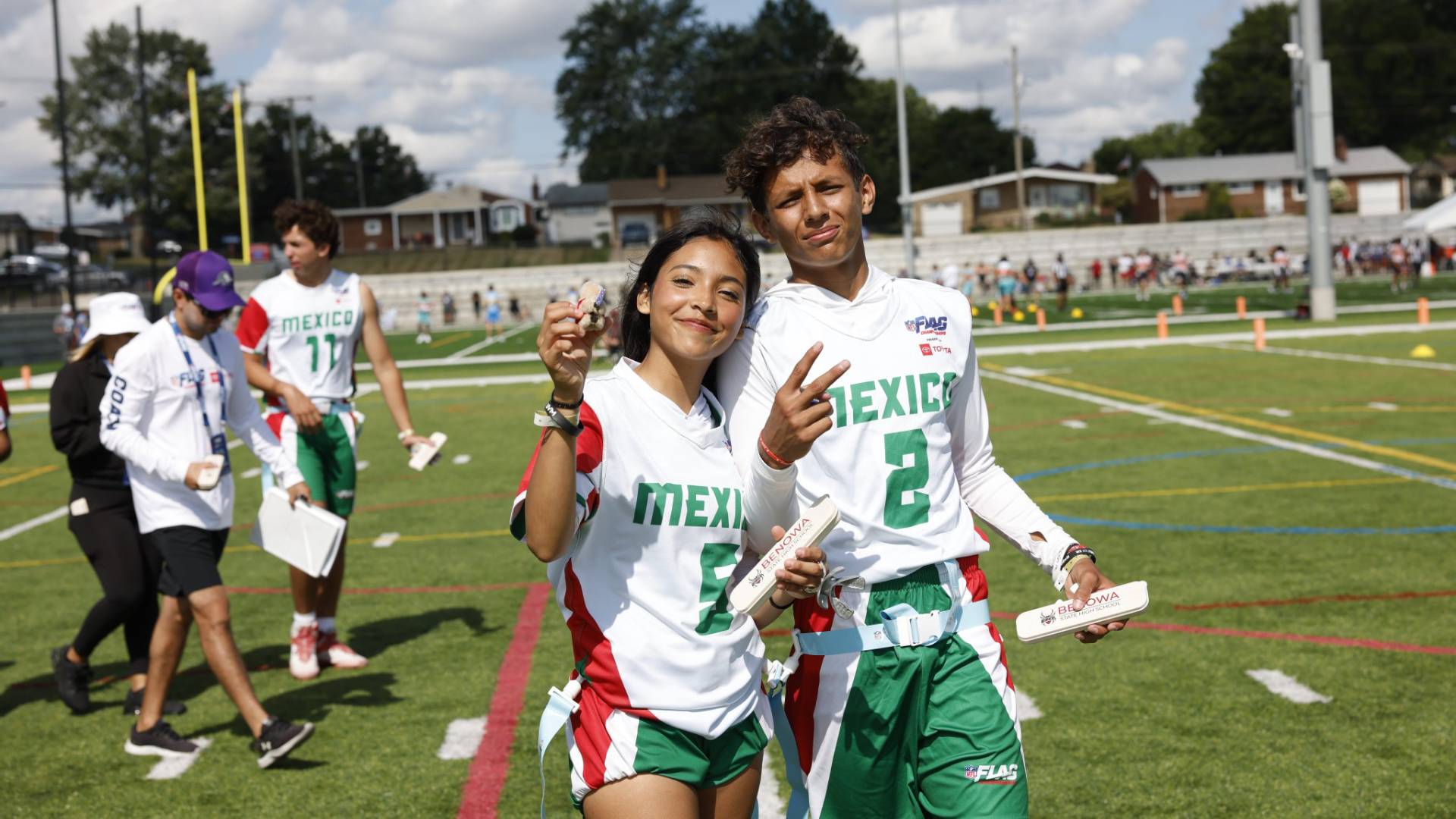 La Selección Mexicana U-14 es campeón de la NFL Flag Football 2024