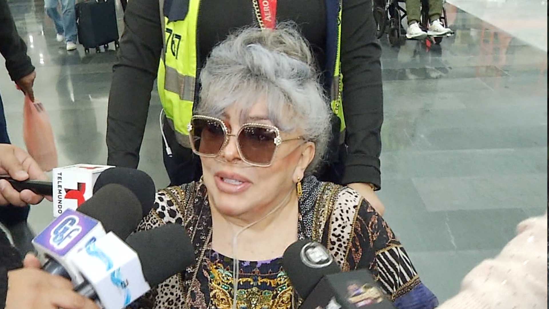 Verónica Castro estalló ante insistentes cuestionamientos de una reportera