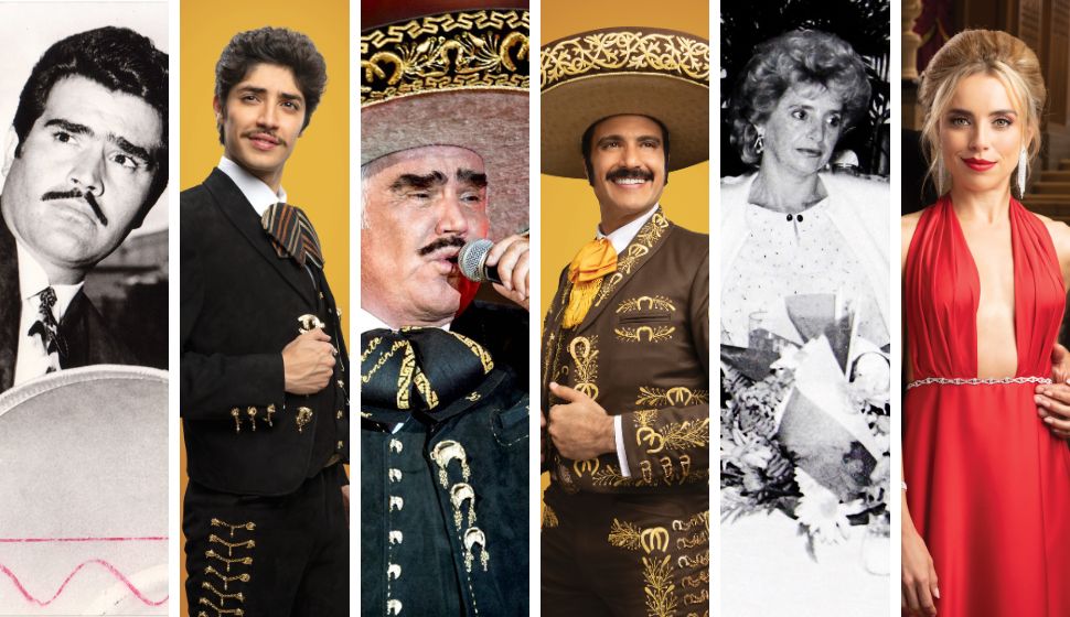 El Rey, la serie de Vicente Fernández: fotos de quién es quién en el ...