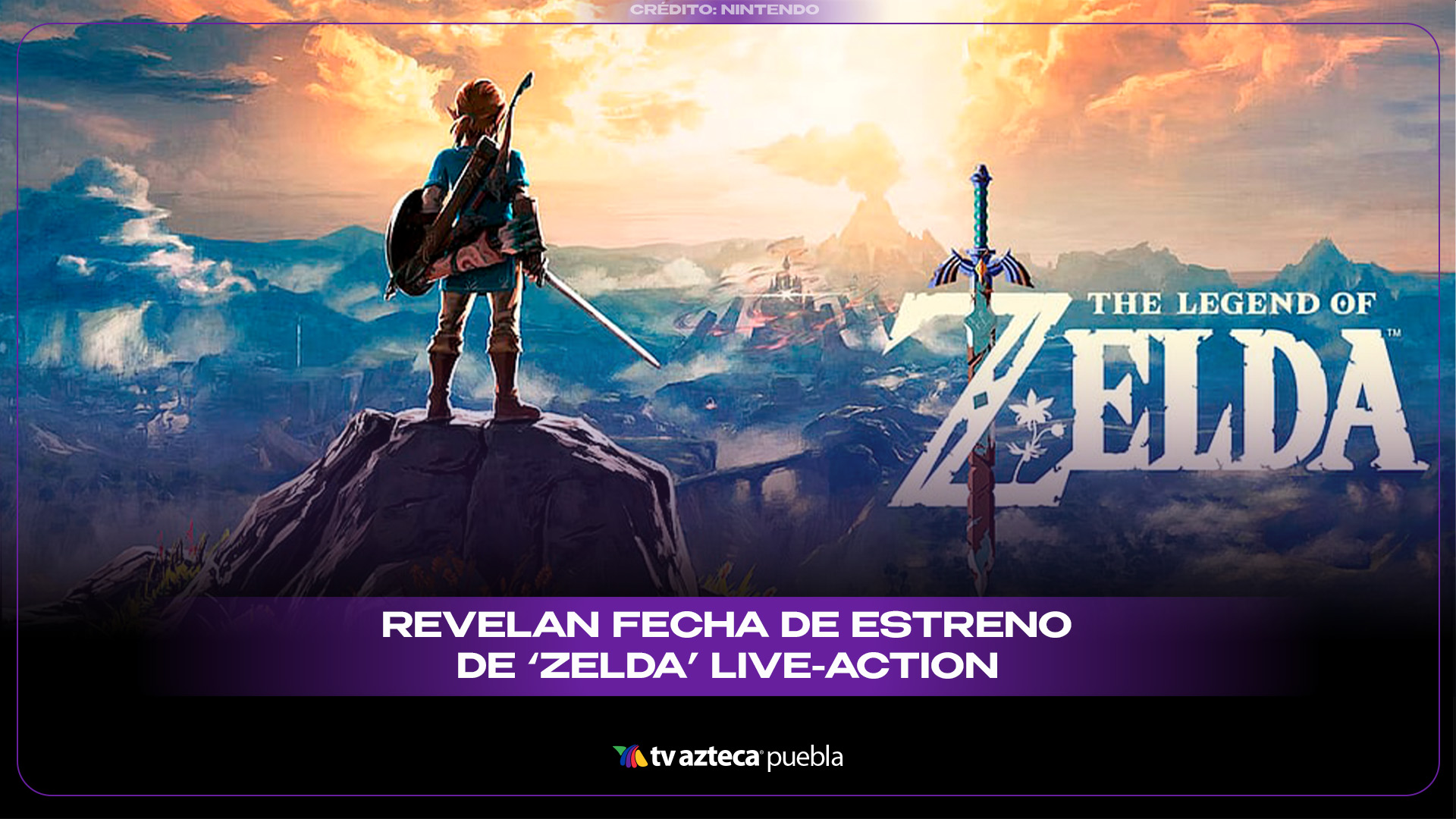 Zelda Fecha de estreno para la película live-action