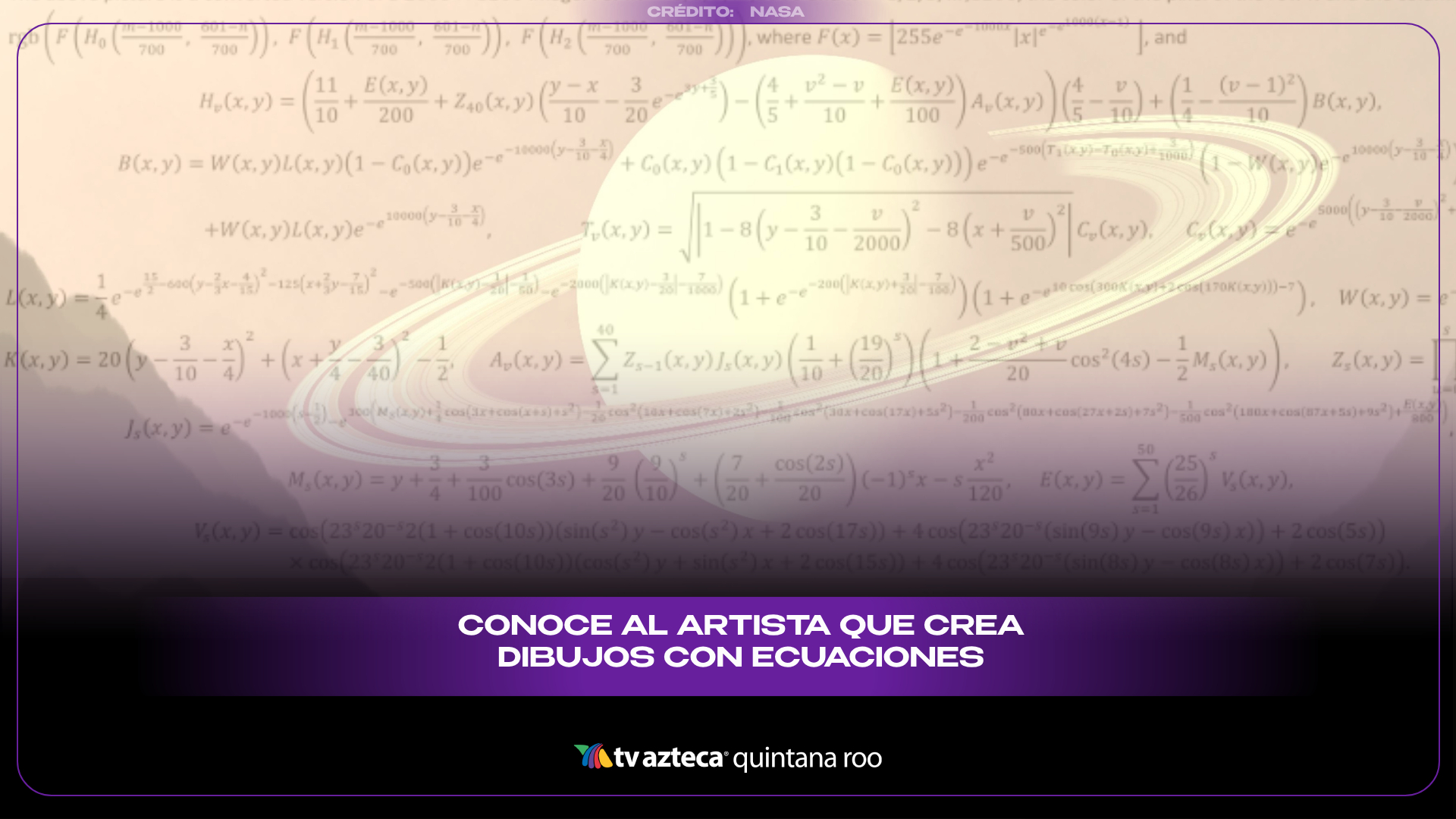 Hamid Naderi Yeganeh, el artista que crea dibujos con ecuaciones ...