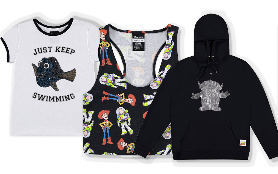Forever 21 lanza colección Disney–Pixar
