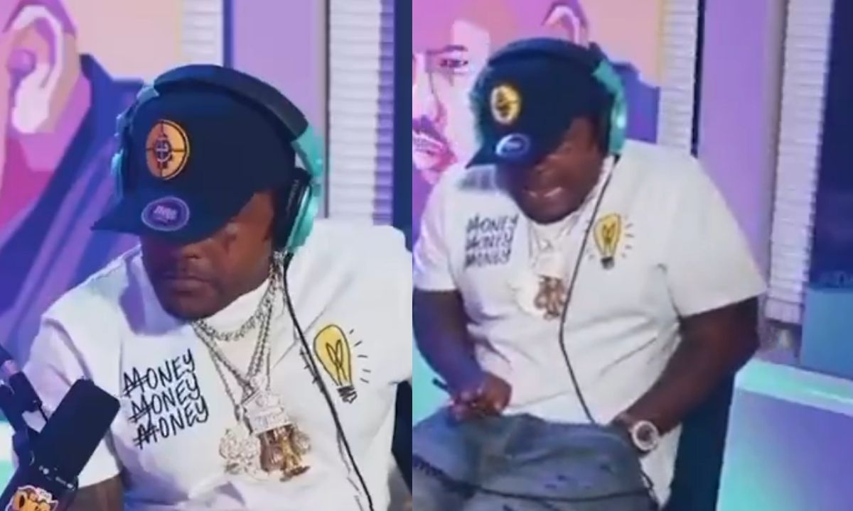 El rapero 2 Low se dispara por accidente en entrevista en vivo (+VIDEO)