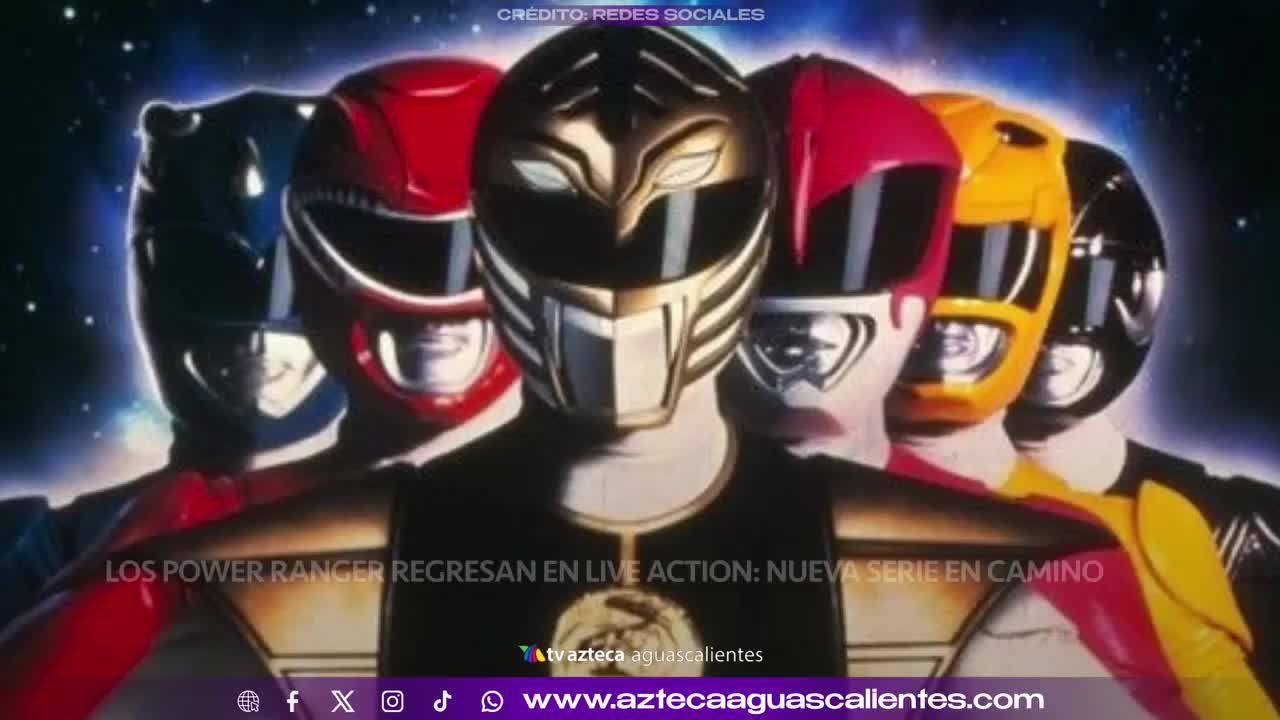¿Cuándo sale el live action de Los Power Rangers la nueva serie?