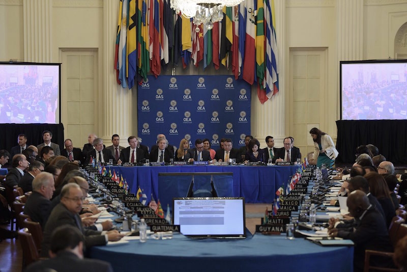 La OEA sesionará por primera vez en México