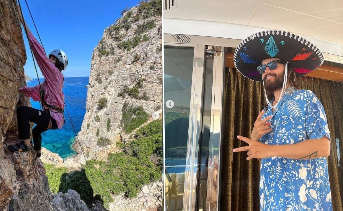 Video: Belinda disfruta de sus vacaciones con Jared Leto