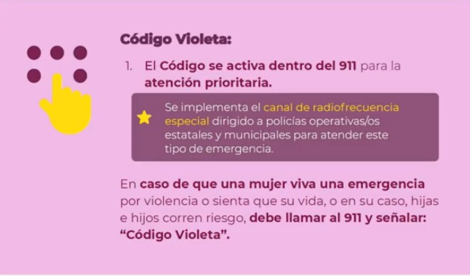 Crean Código Violeta para atender violencia contra las mujeres en Jalisco
