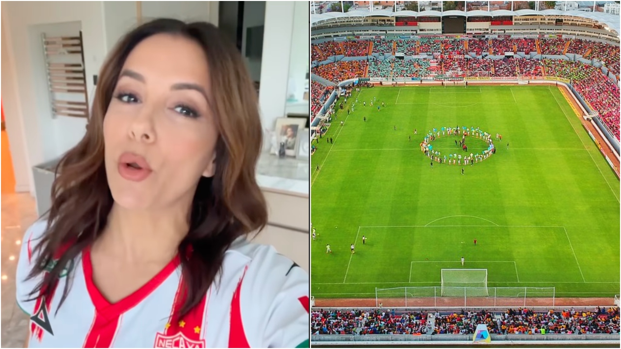 Eva Longoria asistirá al Estadio Victoria para ver al Necaxa vs Rayados ...