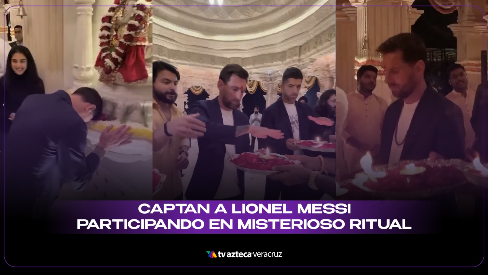 ¿Qué se sabe del ritual espiritual misterioso de Lionel Messi?