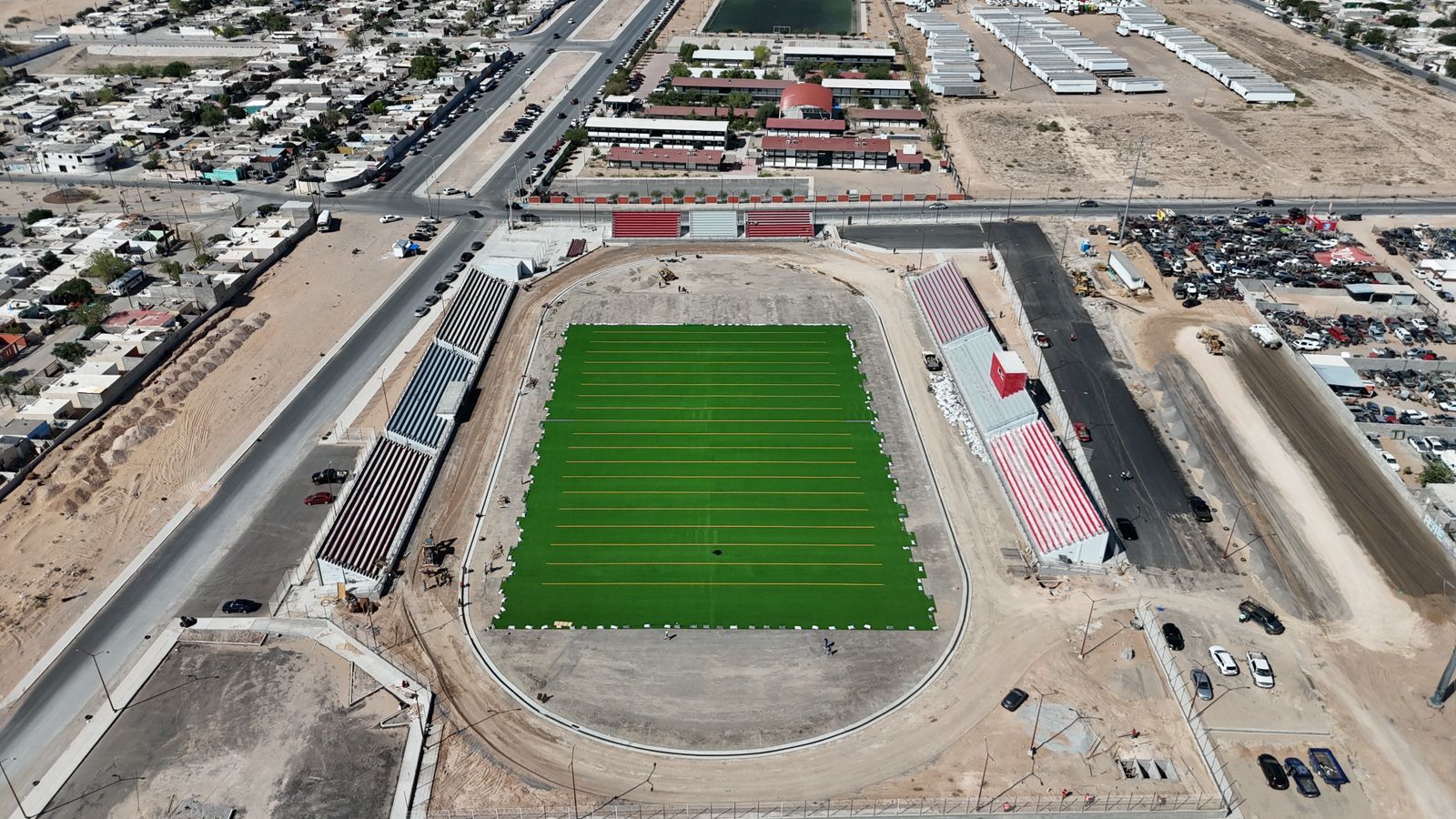 FOTOS: Así va quedando el Estadio 8 de Diciembre antes de su ...