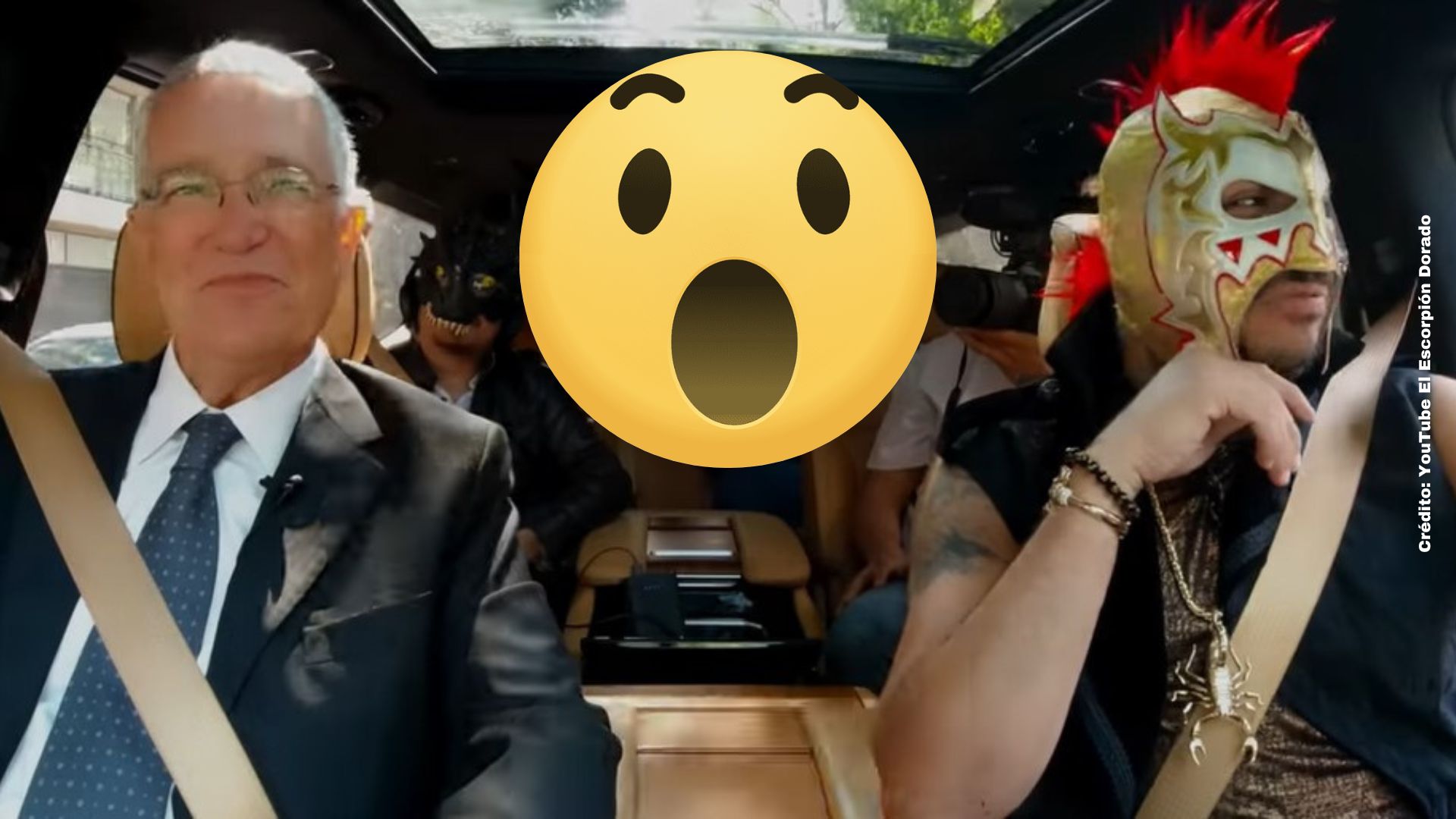 VIDEO: Ricardo Salinas Pliego da entrevista al Escorpión Dorado.