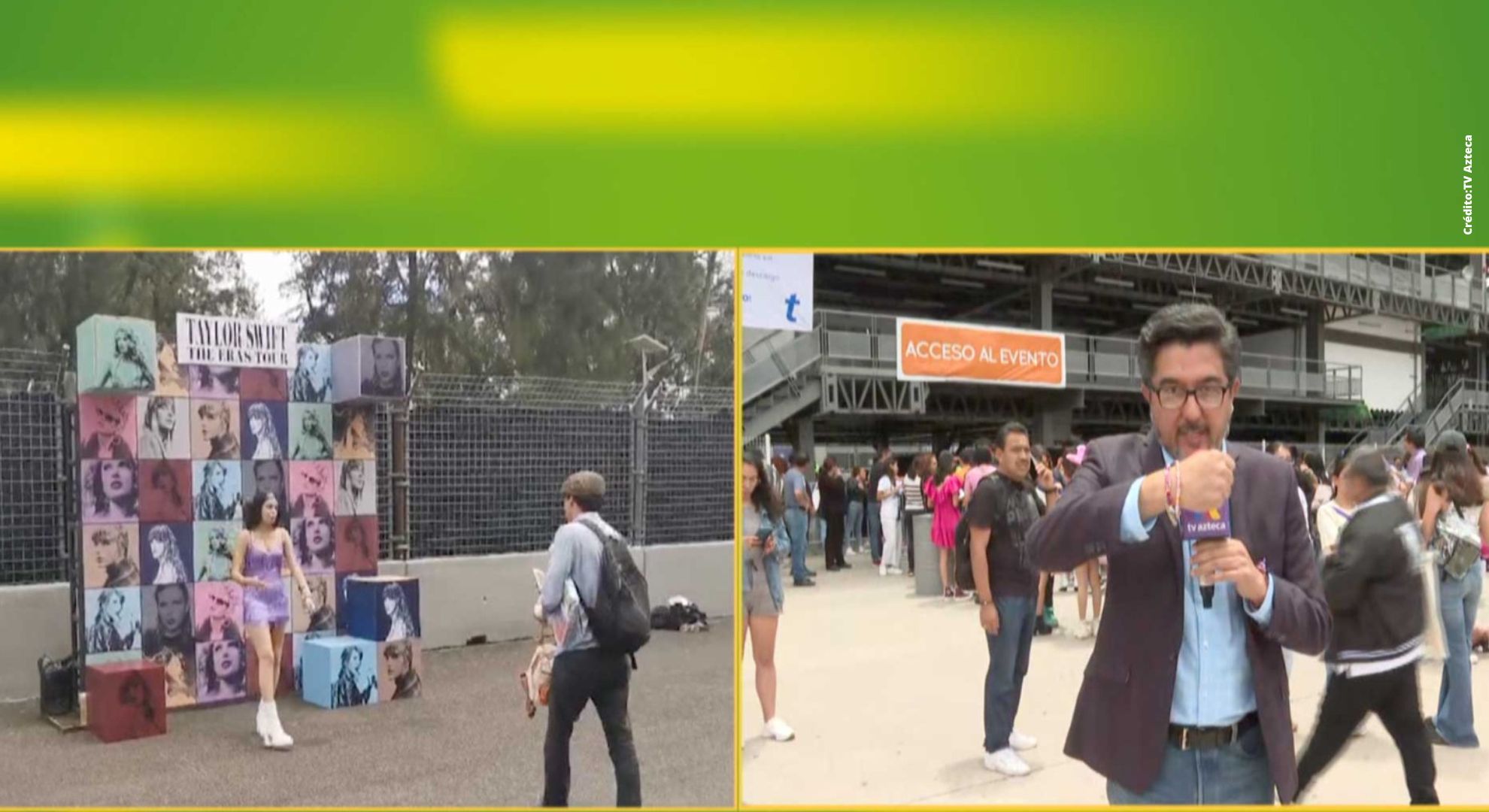 Taylor Swift en México: Esto pasa horas antes del concierto en el Foro Sol