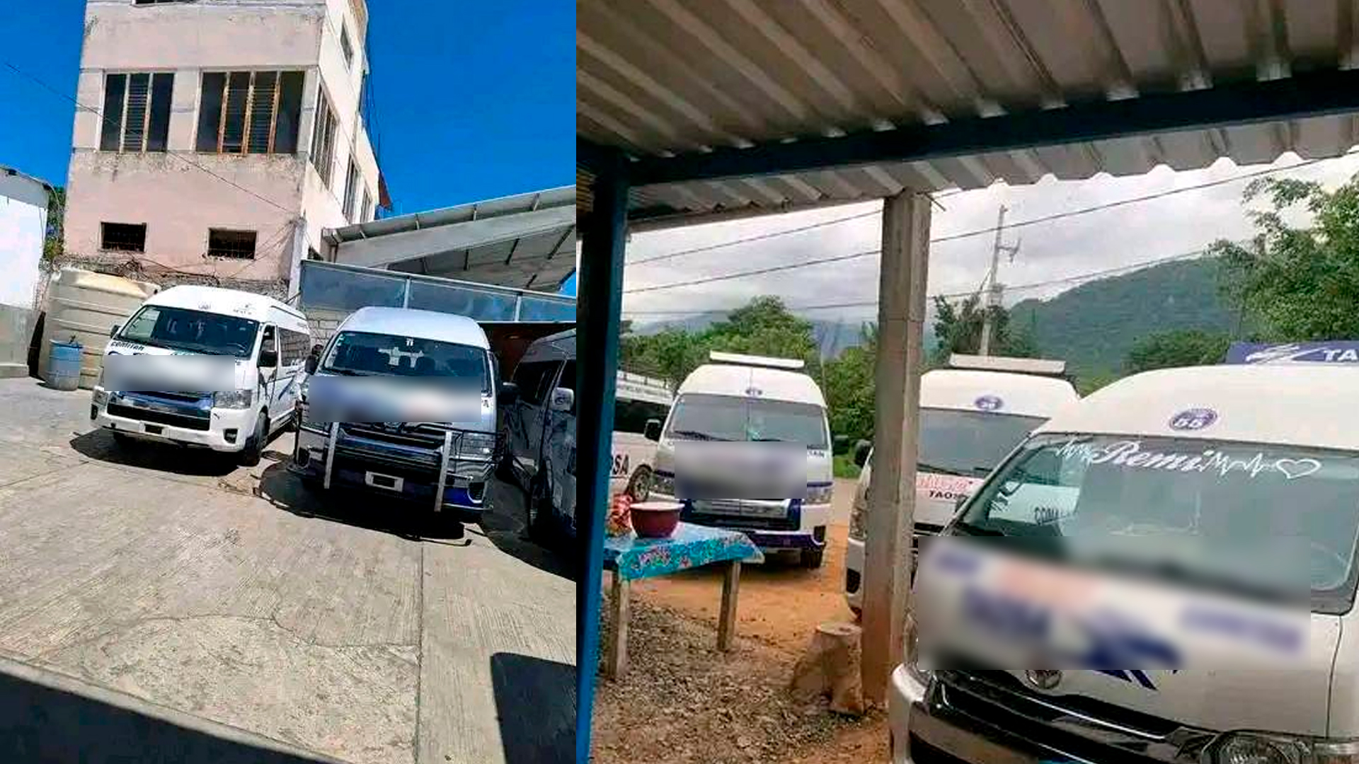 Retienen en Chamic a 4 unidades que viajaban a Frontera Comalapa