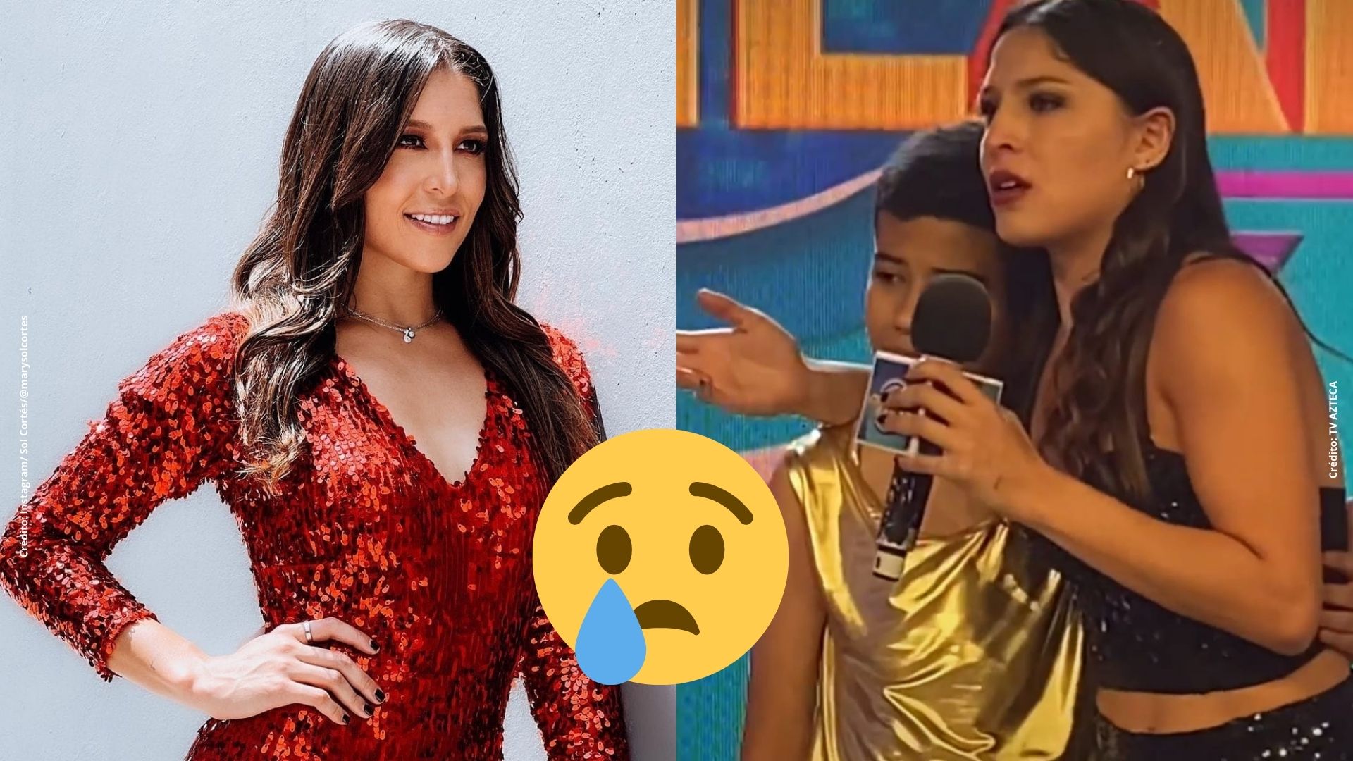 Sol Cortés rompe en llanto tras las críticas en su contra