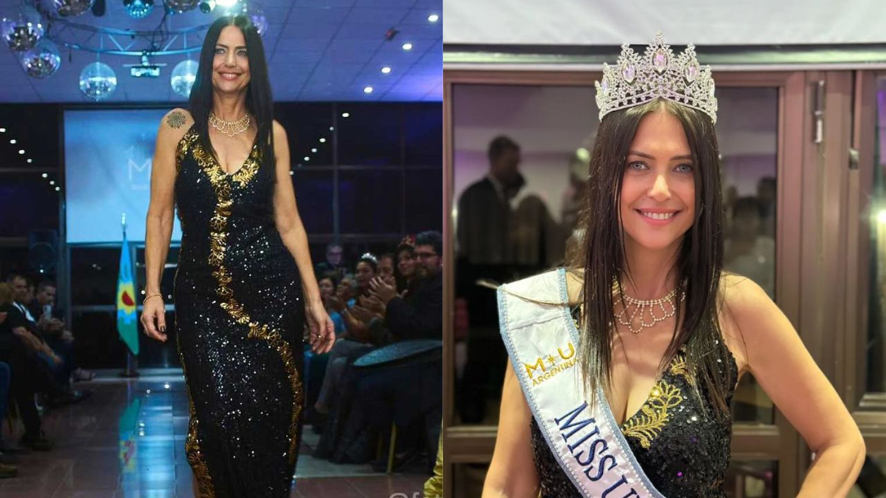 Modelo gana Miss Universo Buenos Aires a sus ¡60 años!