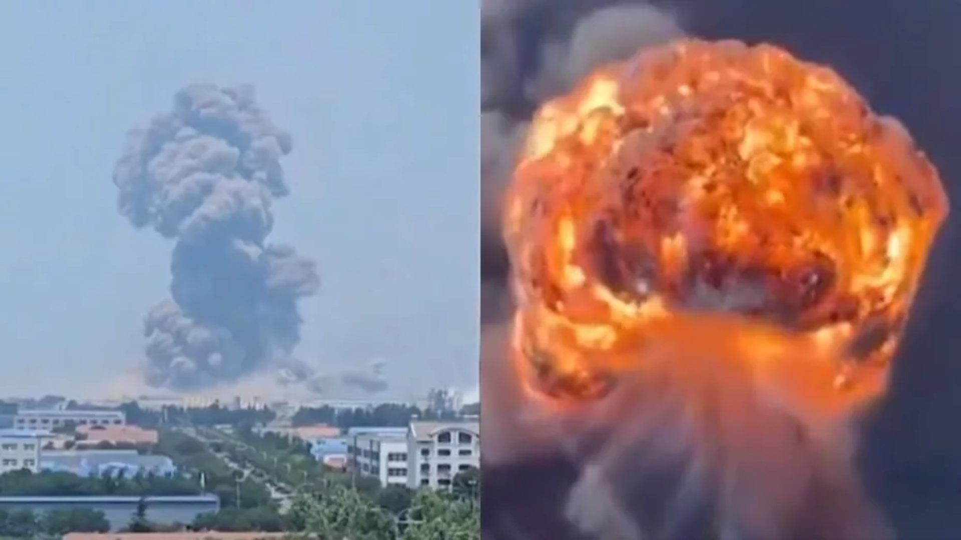 Explosión en planta química de Shandong deja columna de humo y alarma ...