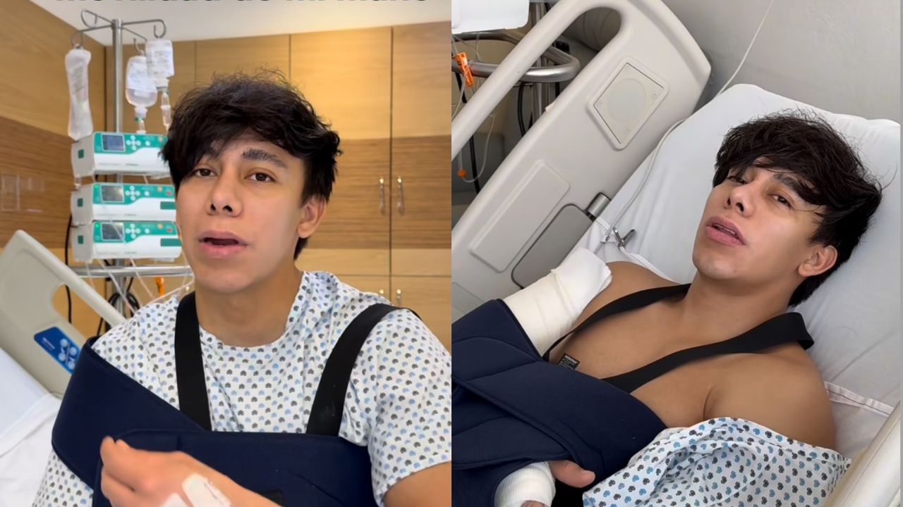 Influencer mexicano "Sonrix" podría perder la movilidad del brazo