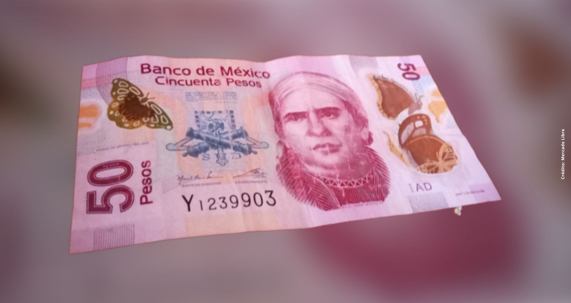 ¿Cuál es el billete de 50 pesos antiguo que vale más de 5,000,000?