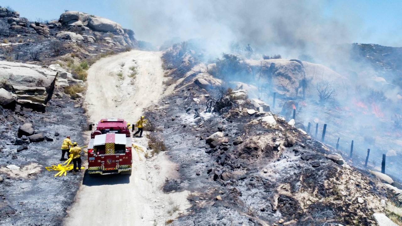 Pre alerta de evacuación por incendios en Tecate: Cuáles son las zonas ...