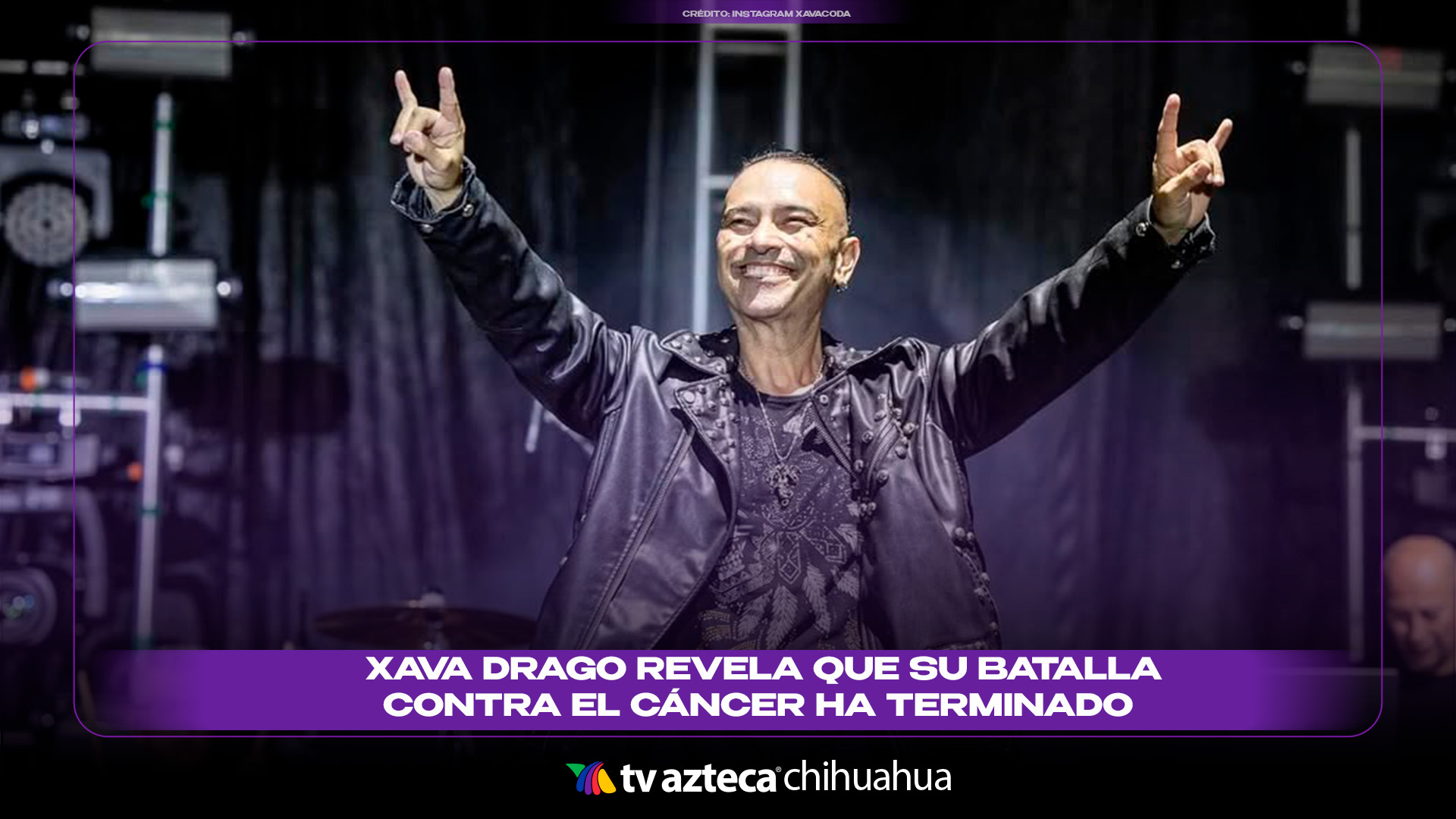 Así anunció Xava Drago, vocalista de Coda, que está desahuciado tras ...