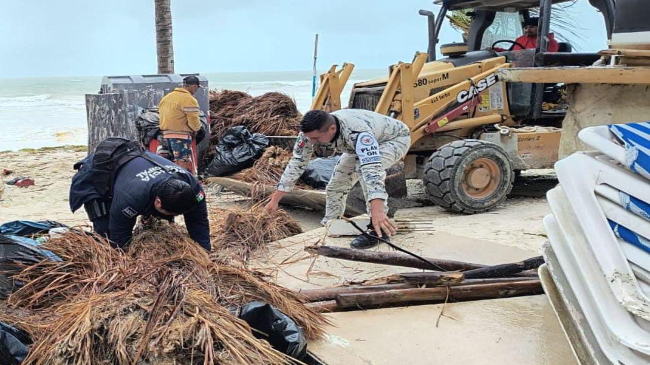 ¿Qué es la "surada", el fenómeno natural que inundó Isla Holbox?