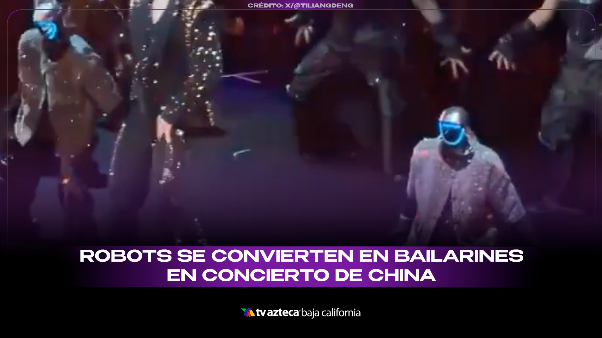 Robots humanoides bailan en concierto en China y se vuelven virales