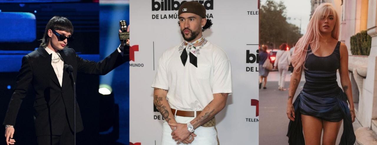 Peso Pluma, Bad Bunny y Karol G los más galardonados en Premios Billboard 2023