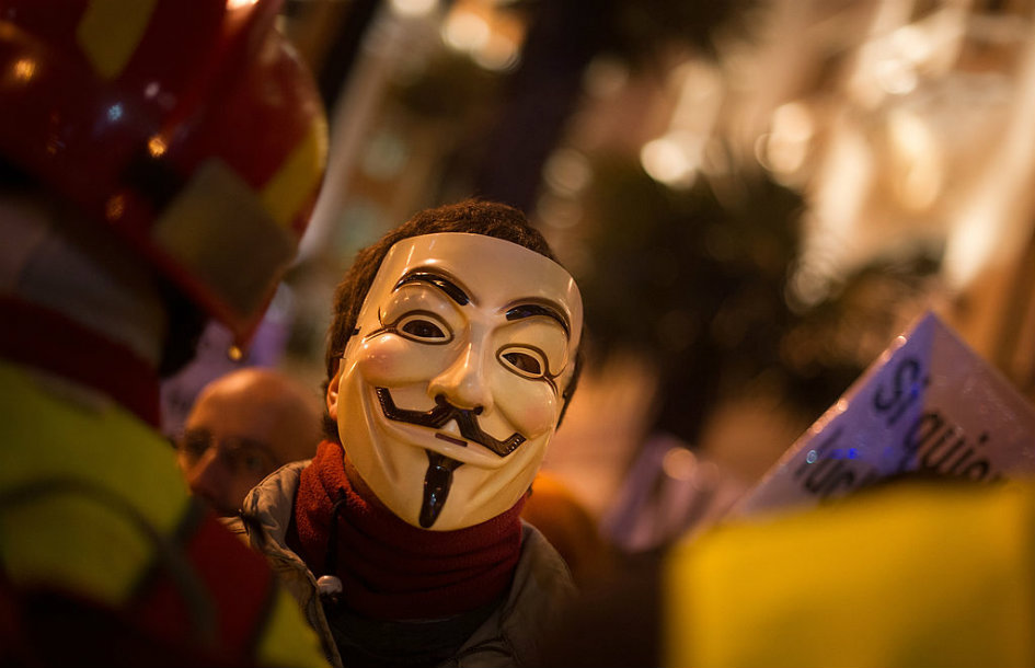 5 curiosidades sobre la máscara de Anonymous