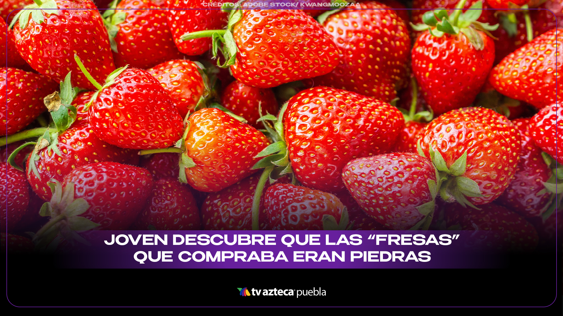 Fresas falsas se vuelven virales por ingenio de los vendedores
