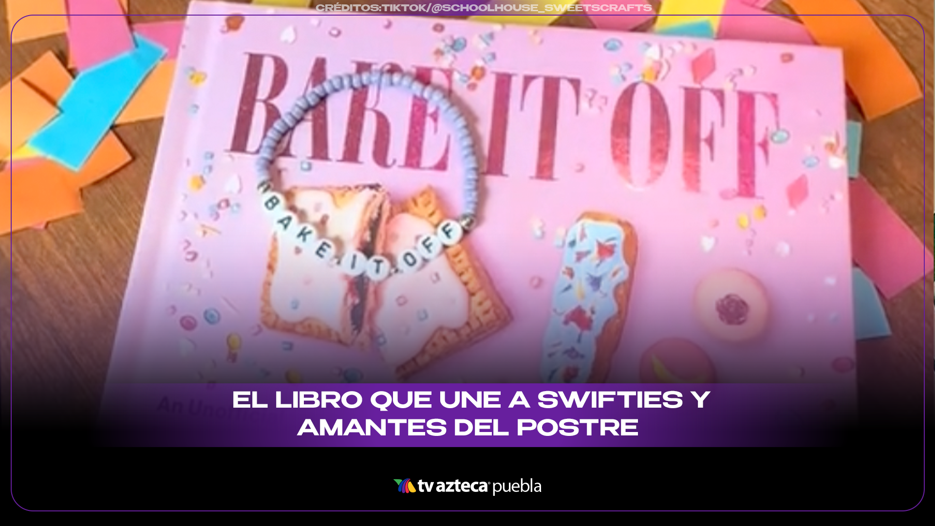 “Bake It Off”, el libro inspirado en Taylor Swift que enamoró a sus fans