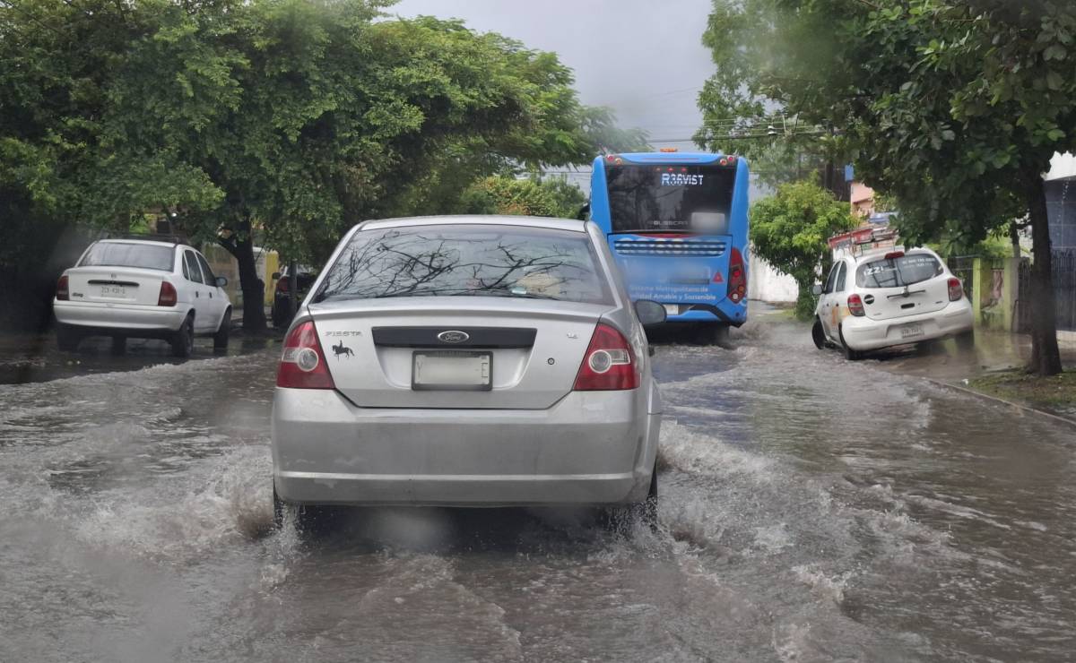 Fuertes lluvias en Mérida tras ingreso del frente frío 4
