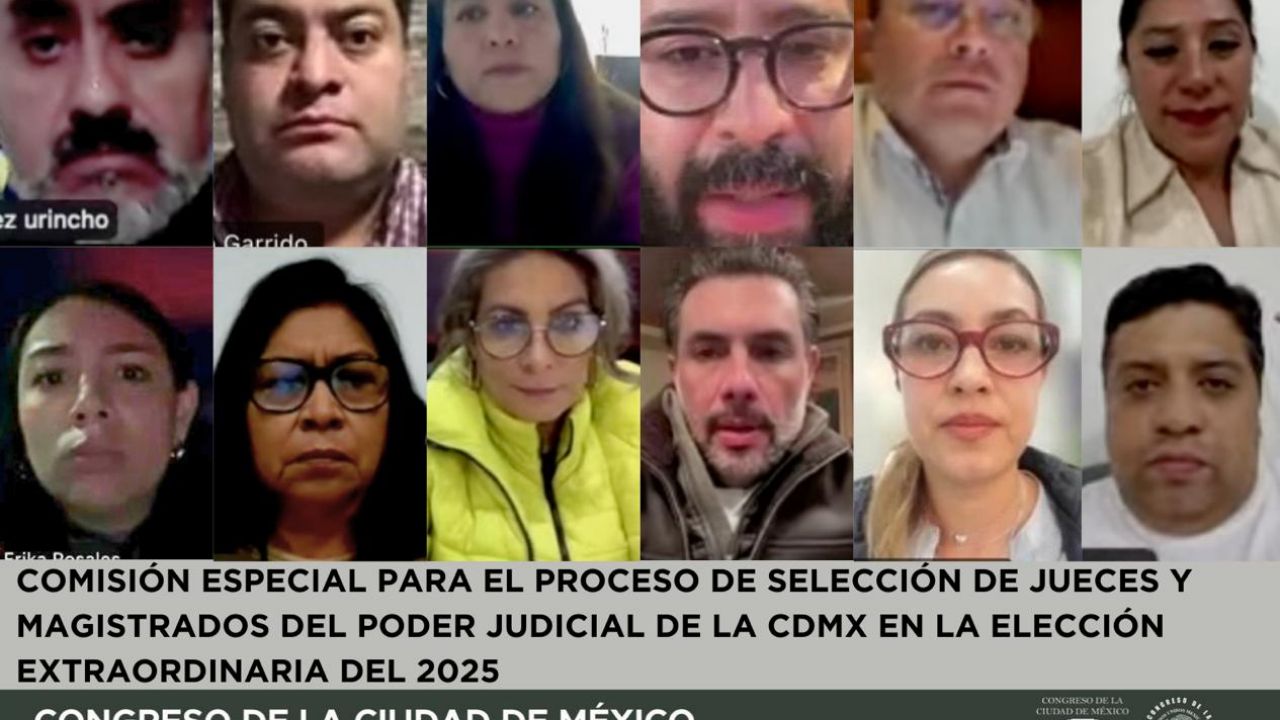 Elección de jueces y magistrados: Congreso CDMX difunde convocatoria