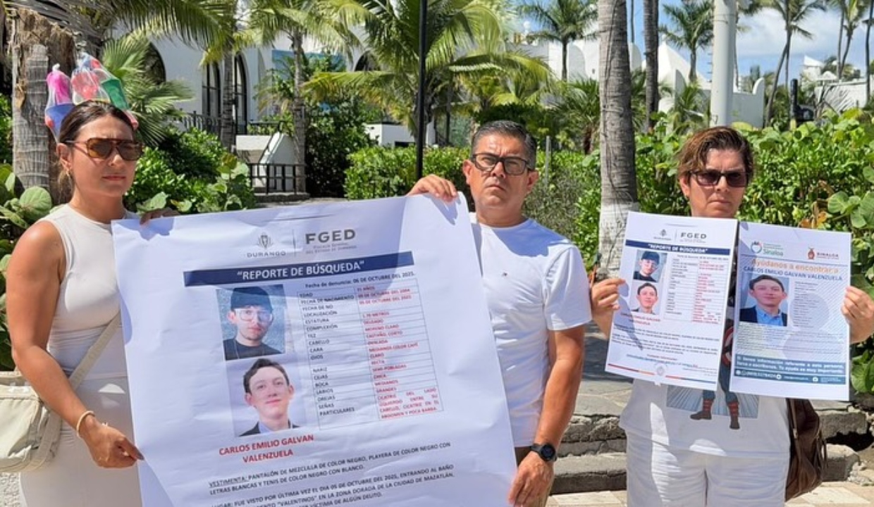 Carlos Emilio, joven duranguense desapareció en Mazatlán, Sinaloa tras ...